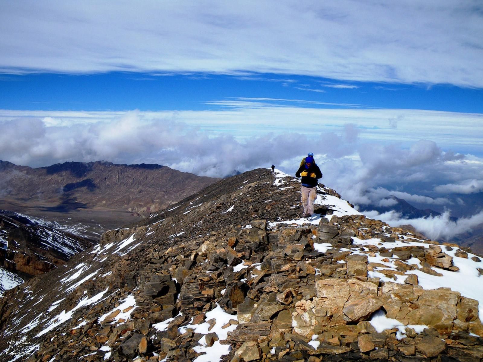 Trek du M’Goun (4068m). Trekking au Maroc, trek M’GOUN Atlas marocain