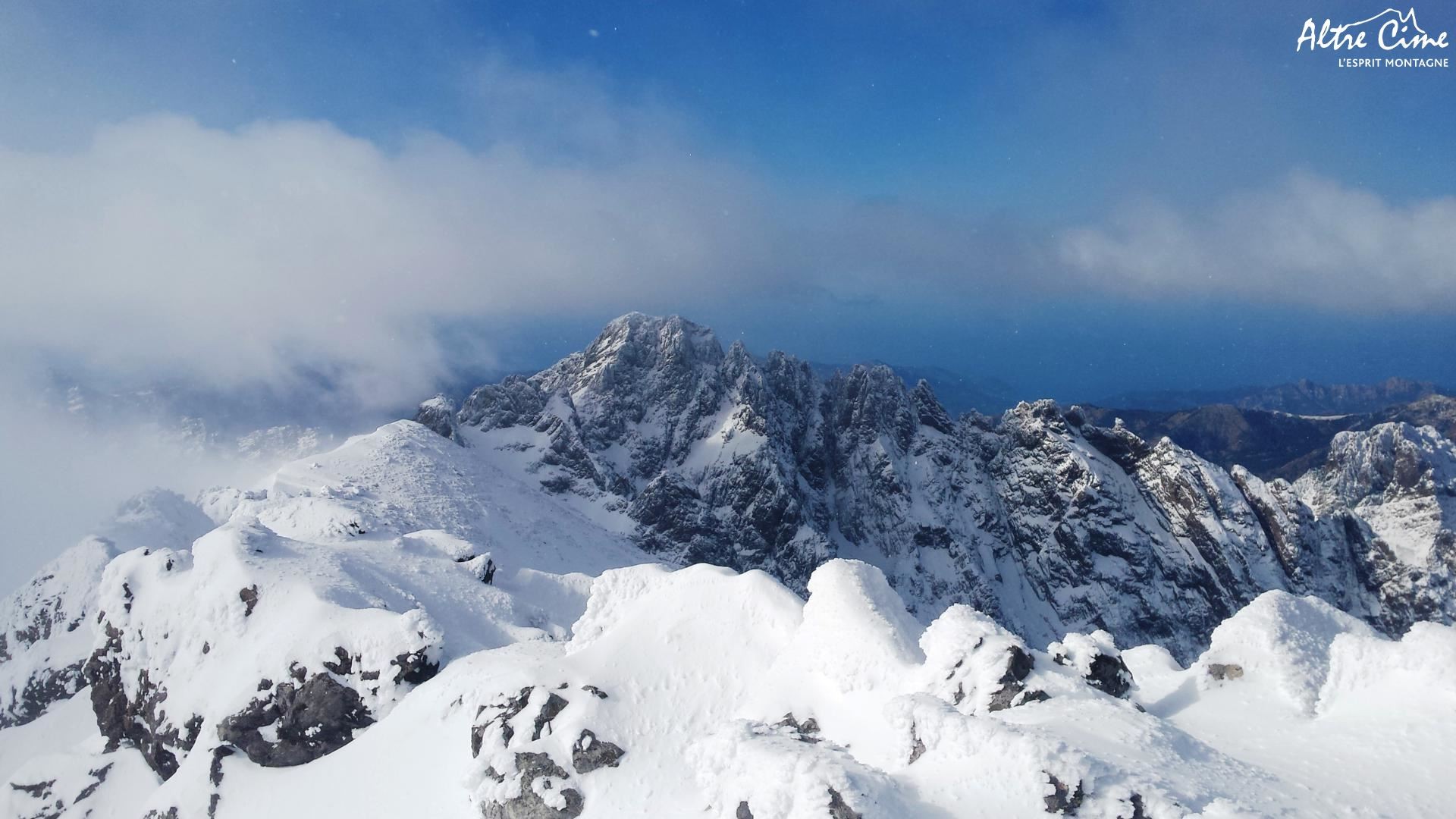 Découverte : Monte Cintu, le toit de la Corse, sous la neige